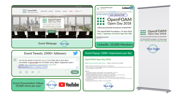 OpenFOAM Event Sponsorship | OpenFOAM Foundation | OpenFOAM